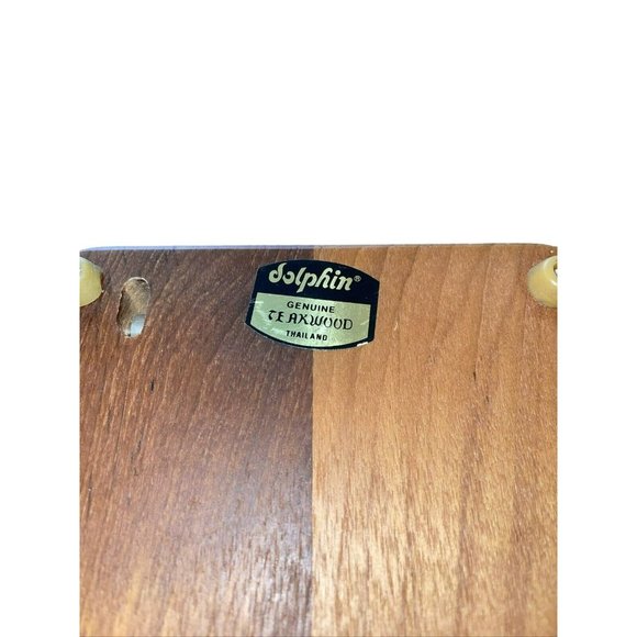 Dolphin | Accents | Vintage Mid Century Handcrafted Dolphin Teakwood ...